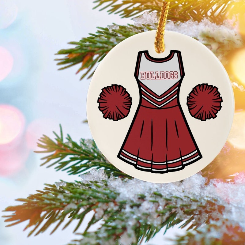 Cheerleading Ornament - Etsy