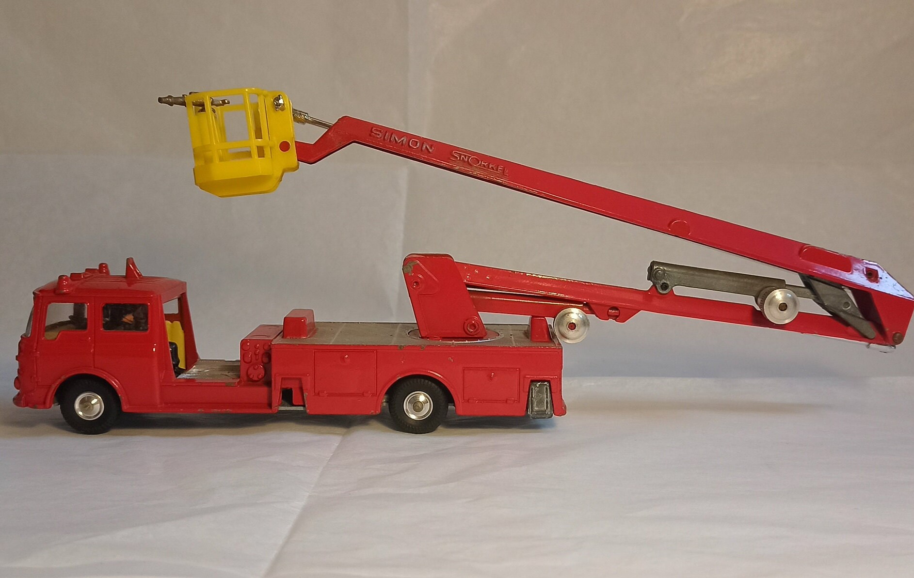 Vintage Corgi Simon Snorkel Fire Engine - Etsy