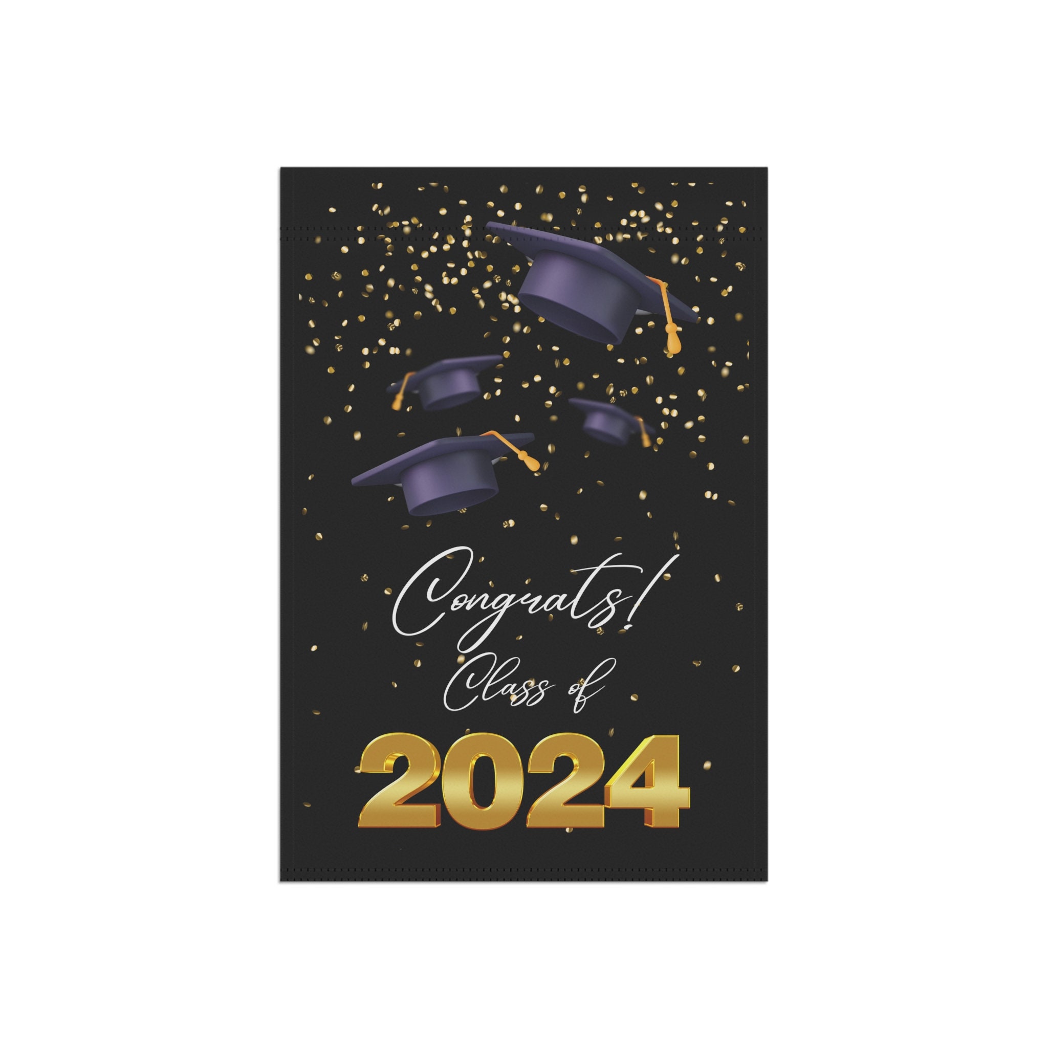Garden & House Banner for Graduates 2024, Congrats Class of 2024, High ...