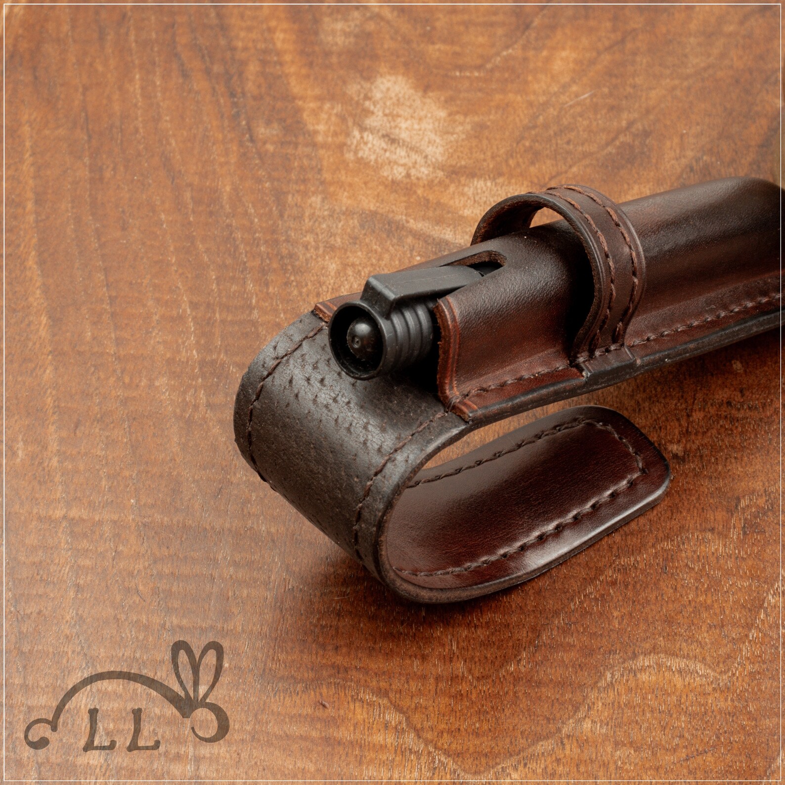 Case for a Large Fountain Pen or Ballpoint Pen - Natural Leather - Etsy
