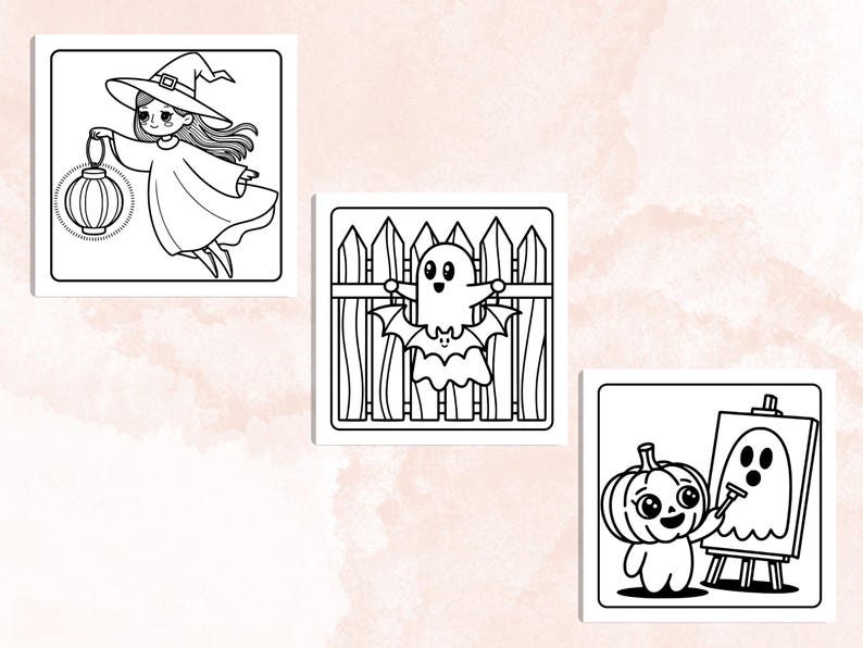 Bold and Easy Coloring Book, Cute Creepy Moments Coloring Pages, Cozy ...