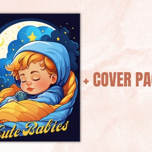 45 Cute Babies Coloring Book, Printable Sleeping Baby Coloring Pages ...