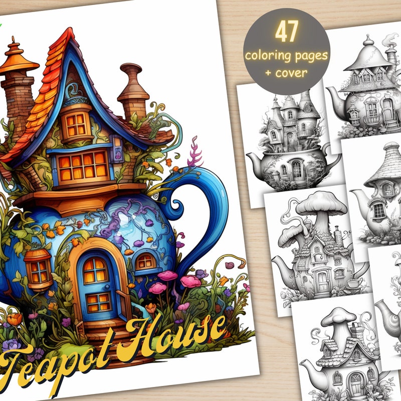 Teapot Set Book - Etsy