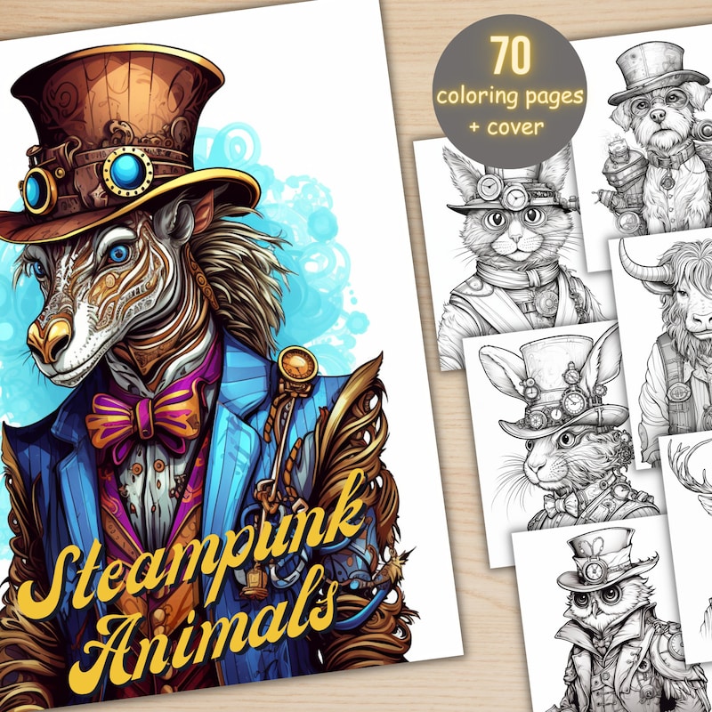 Steampunk Animals - Etsy