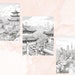 40 Seoul City Coloring Book, Printable PDF, Korean Cafe Scenes Coloring ...