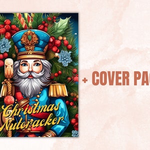 40 Christmas Nutcracker Coloring Book, Printable Xmas Noel Holiday ...
