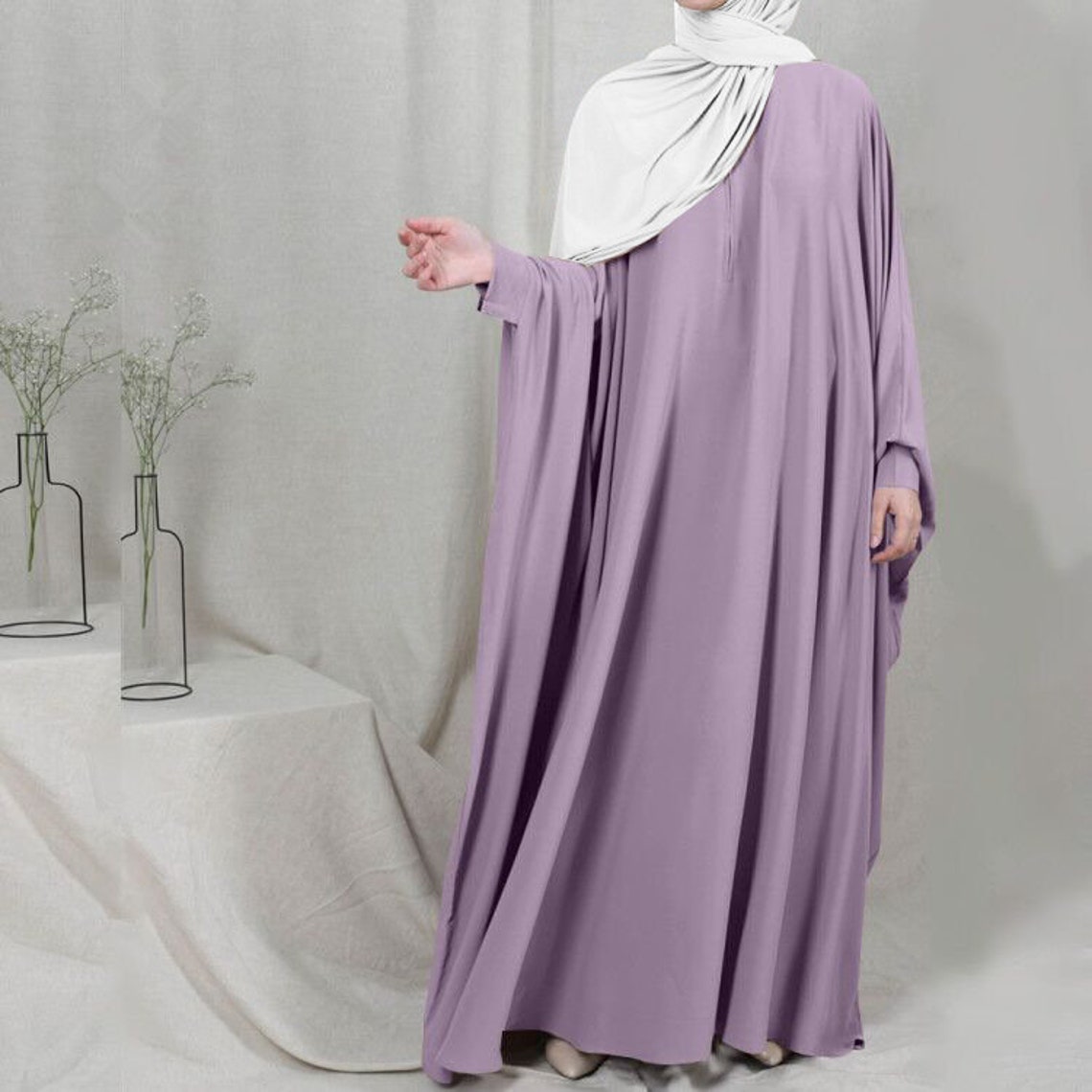 Prayer Robe Muslim Women Eid Dress Hijab Dress Prayer Garment - Etsy