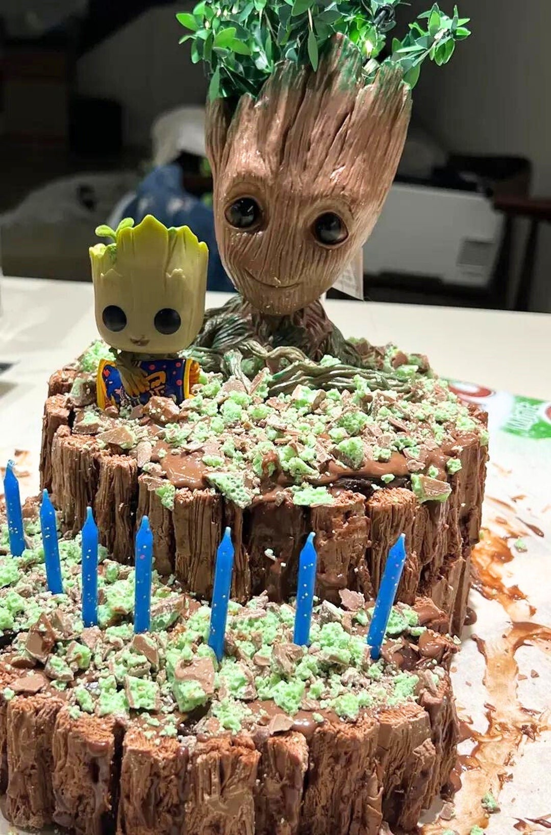 Groot Flower Pot Tree Man Planter and Pens Holder Adorable - Etsy