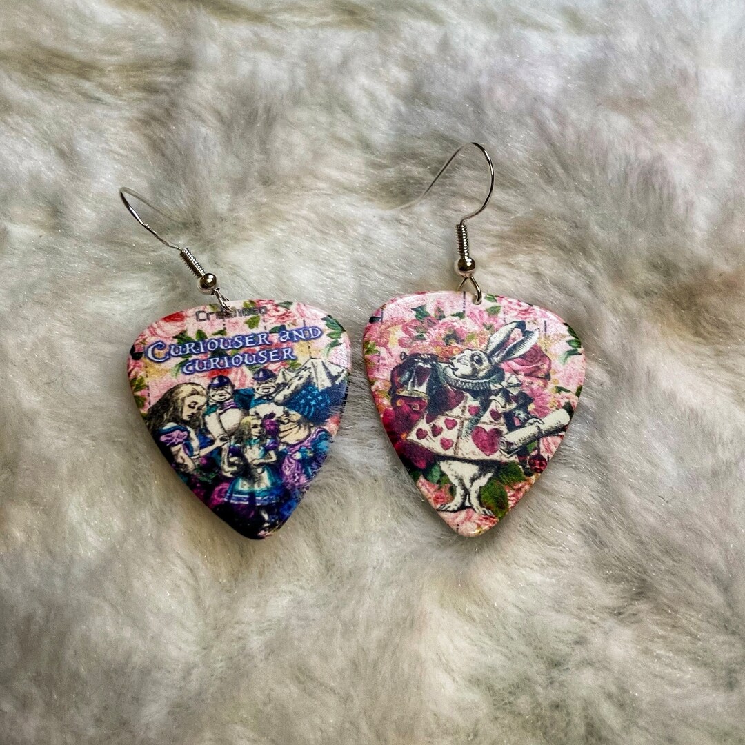 Alice in Wonderland Earrings Disneys Alice in Wonderland Gift Jewelry ...