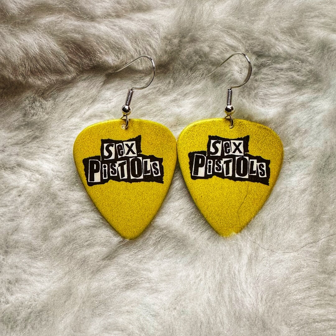 Sex Pistols Sex Pistols Ohrringe Rock And Roll Band Plektrum Ohrringe Rock And Roll Schmuck