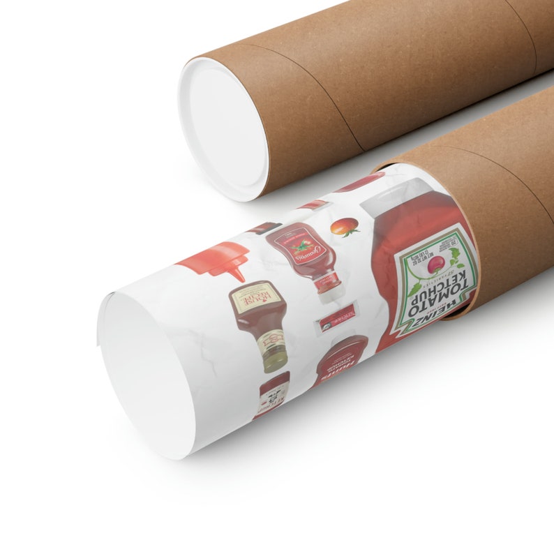 The Ketchup Poster | Matte Vertical Poster Physical Heinz Ketchup ...