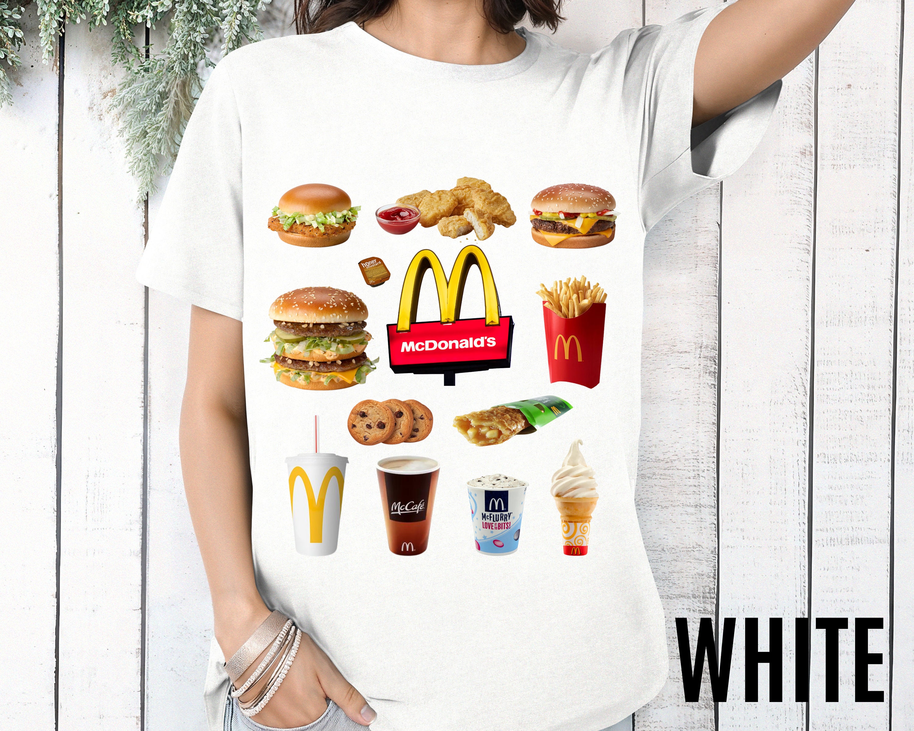The Mcdonald's Fan Favorite T-shirt Mcdonalds Tshirt Funny T-shirt ...