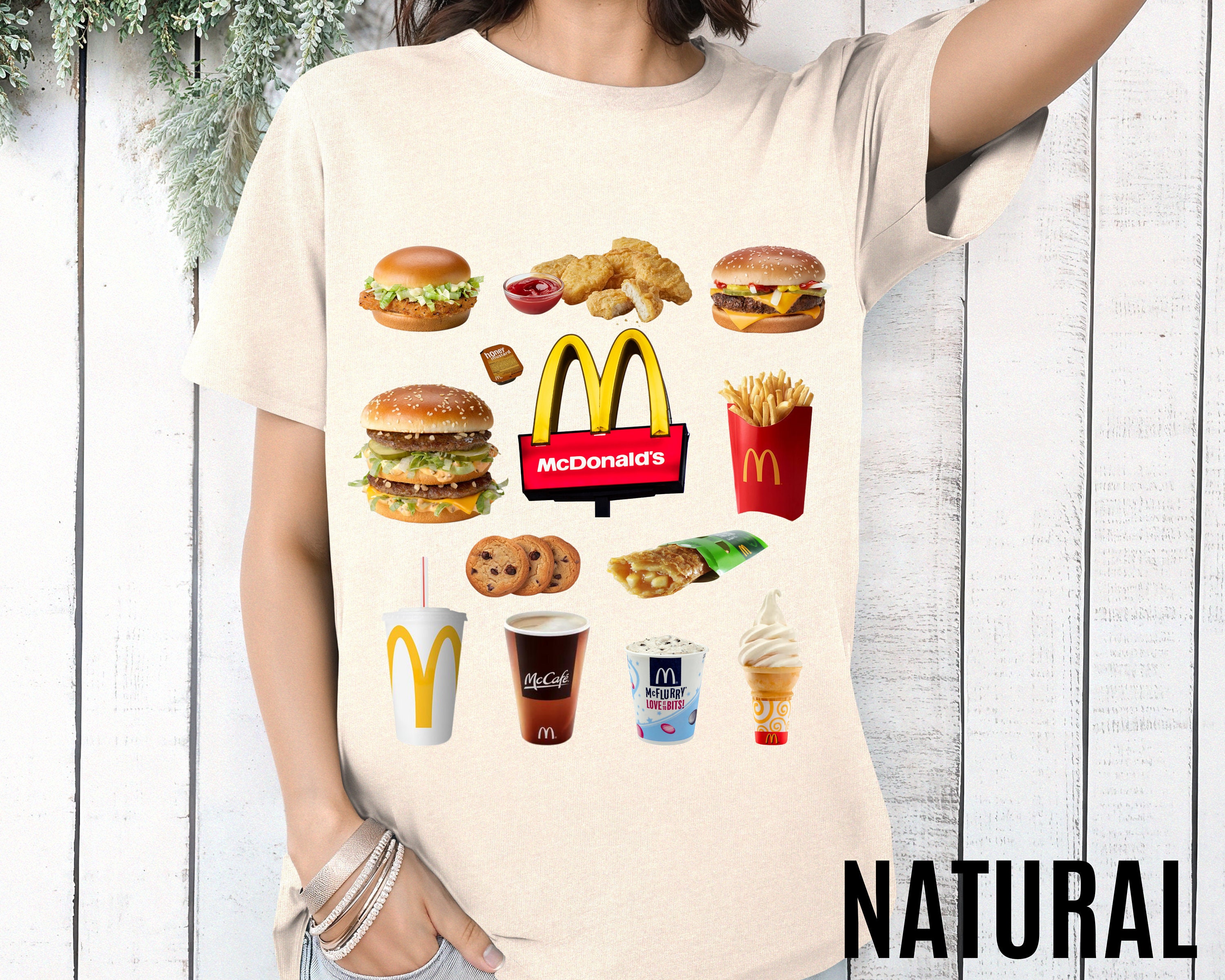 The Mcdonald's Fan Favorite T-shirt | Mcdonalds Tshirt | Funny T-shirt ...
