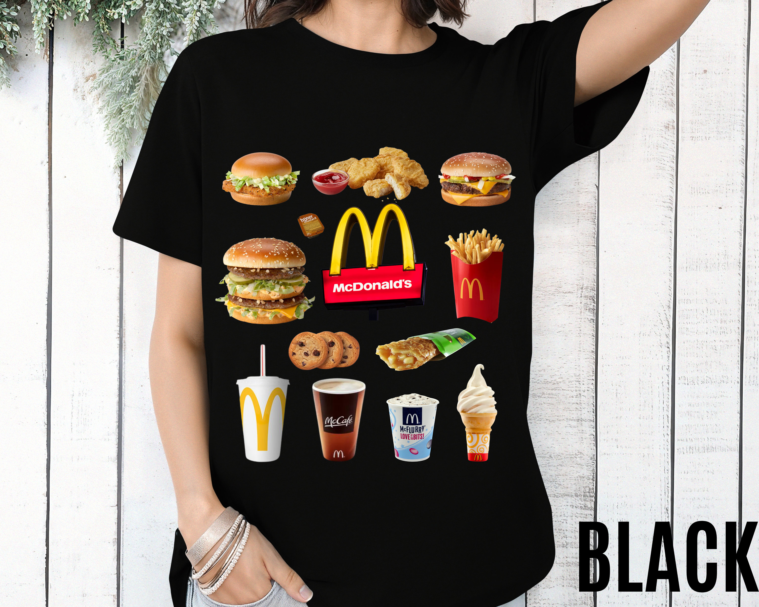 The Mcdonald's Fan Favorite T-shirt Mcdonalds Tshirt Funny T-shirt ...