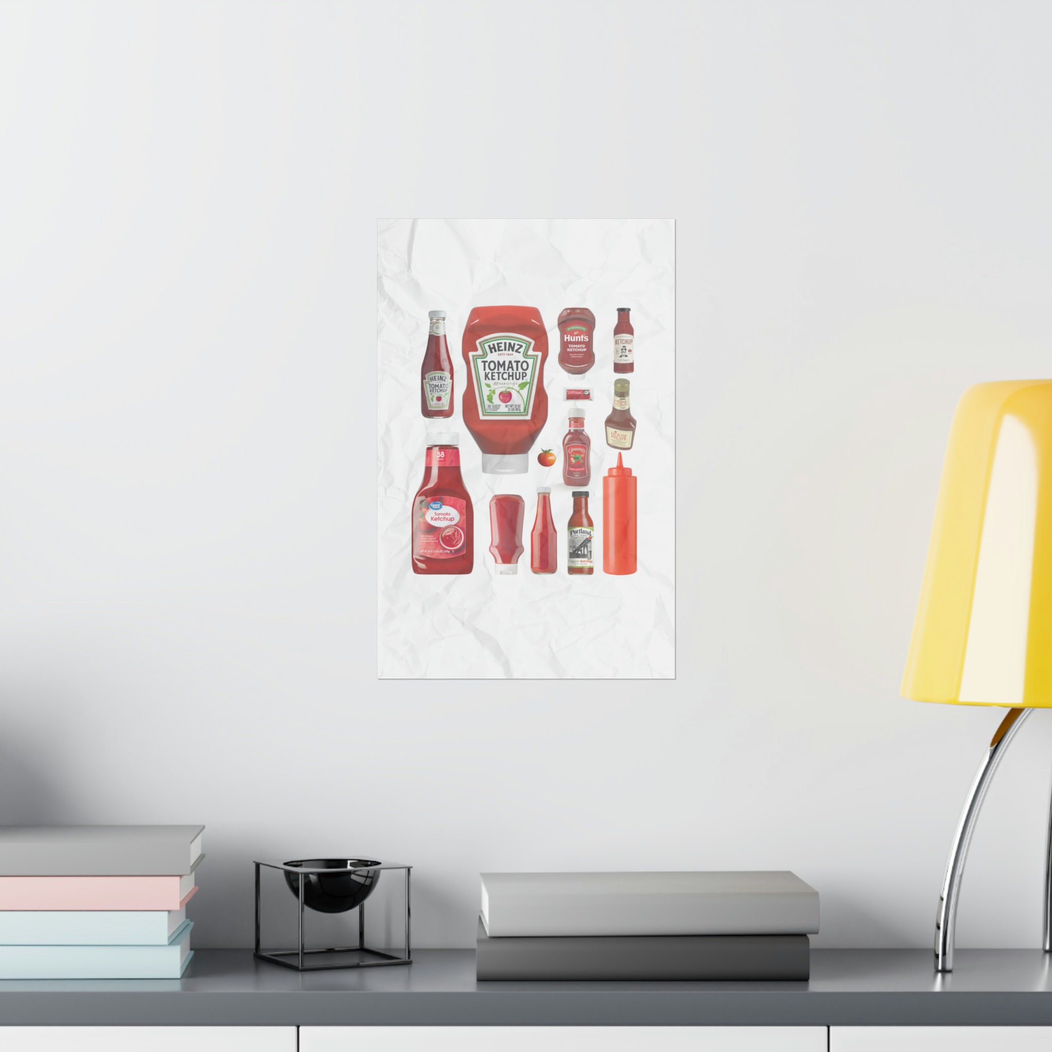 The Ketchup Poster Matte Vertical Poster Physical Heinz - Etsy