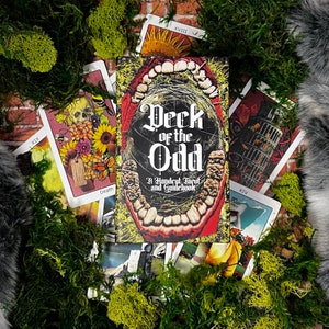 Deck of the Odd Tarot: Paper Collage Deck & Guidebook - Etsy