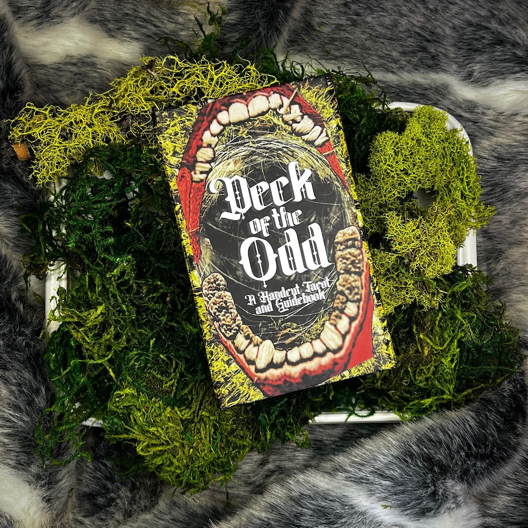 Deck of the Odd Tarot: Paper Collage Deck & Guidebook - Etsy