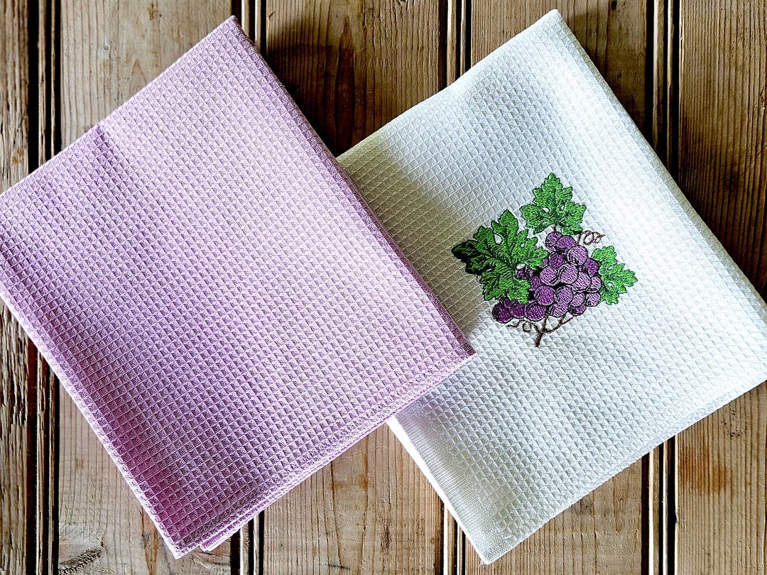 Purple Kitchen Towels/ Provance Tea Towels/ Lavender Towels/ Towel Gift ...
