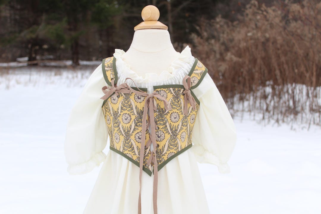 Girls Bodice 7t Renaissance Faire Bodice - Etsy