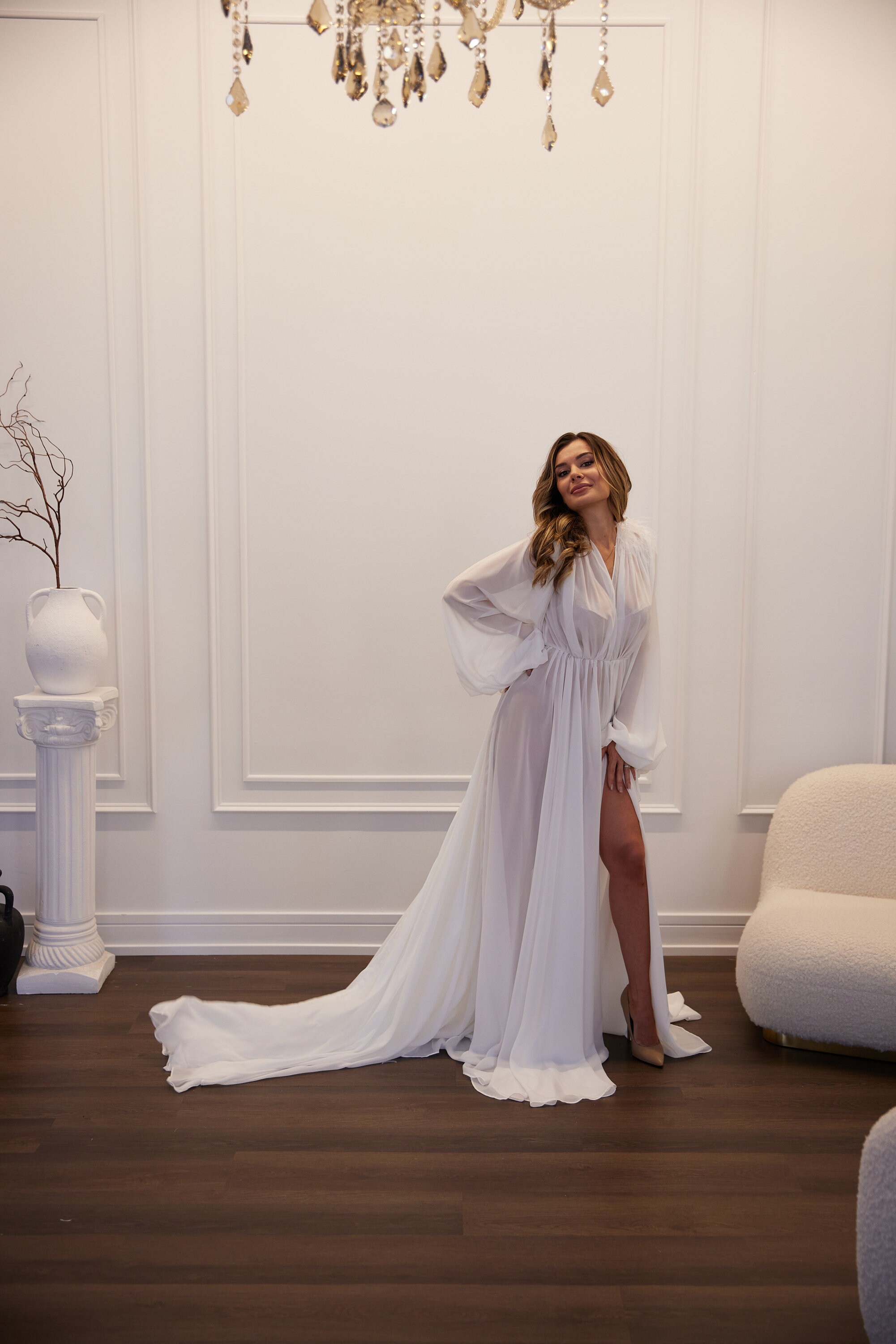 Wedding Bride Robe, Bridal Robe, Party Bridesmaid Robes, Wedding Dress ...