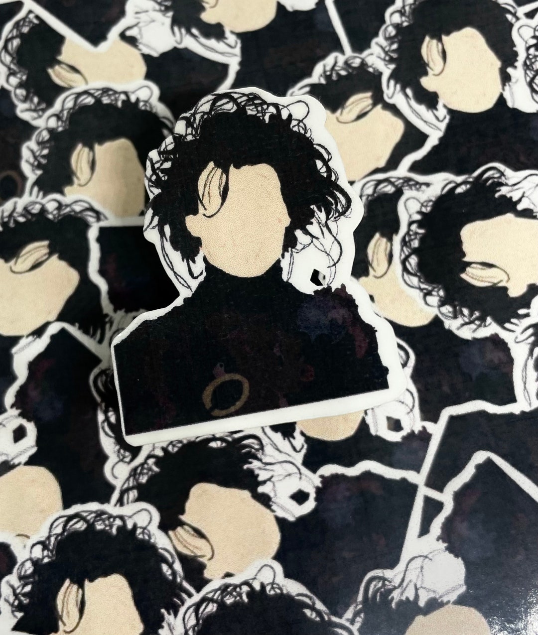 Edward Scissor Hands Inspired Sticker | Edward Scissorhands Gift, Tim ...