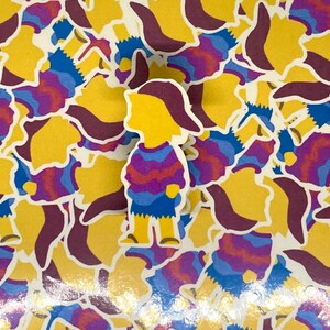 Lisa Simpson Vinyl Sticker - Glossy Laptop Decal - Etsy