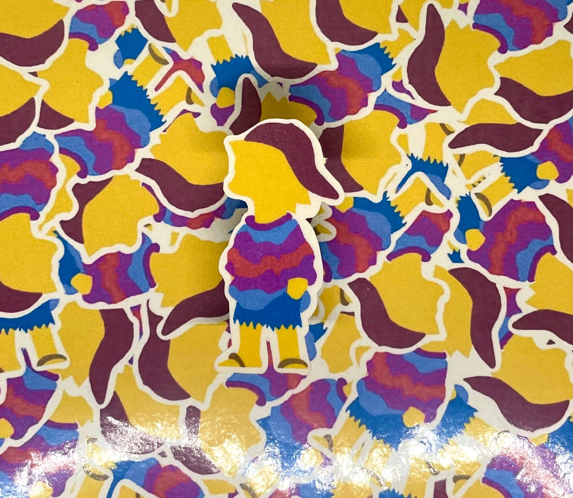 Lisa Simpson Sticker the Simpsons Sticker the Simpsons Art Stickers for ...