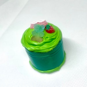 Green Metal Grinder| Green Cupcake Grinder | Cherry Cupcake Grinder ...