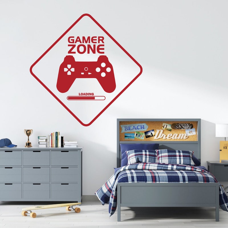Game Zone Wall Decal - Etsy