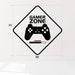 Gamer Zone Decal Game Decal Loading Decal Gamer Zone Wall Decal Gaming ...