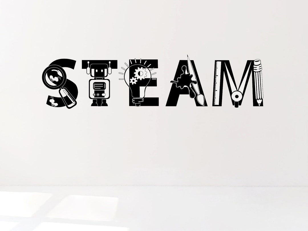 Steam Wall Decal Science Decal Technology Decal Engineering Decal Art ...