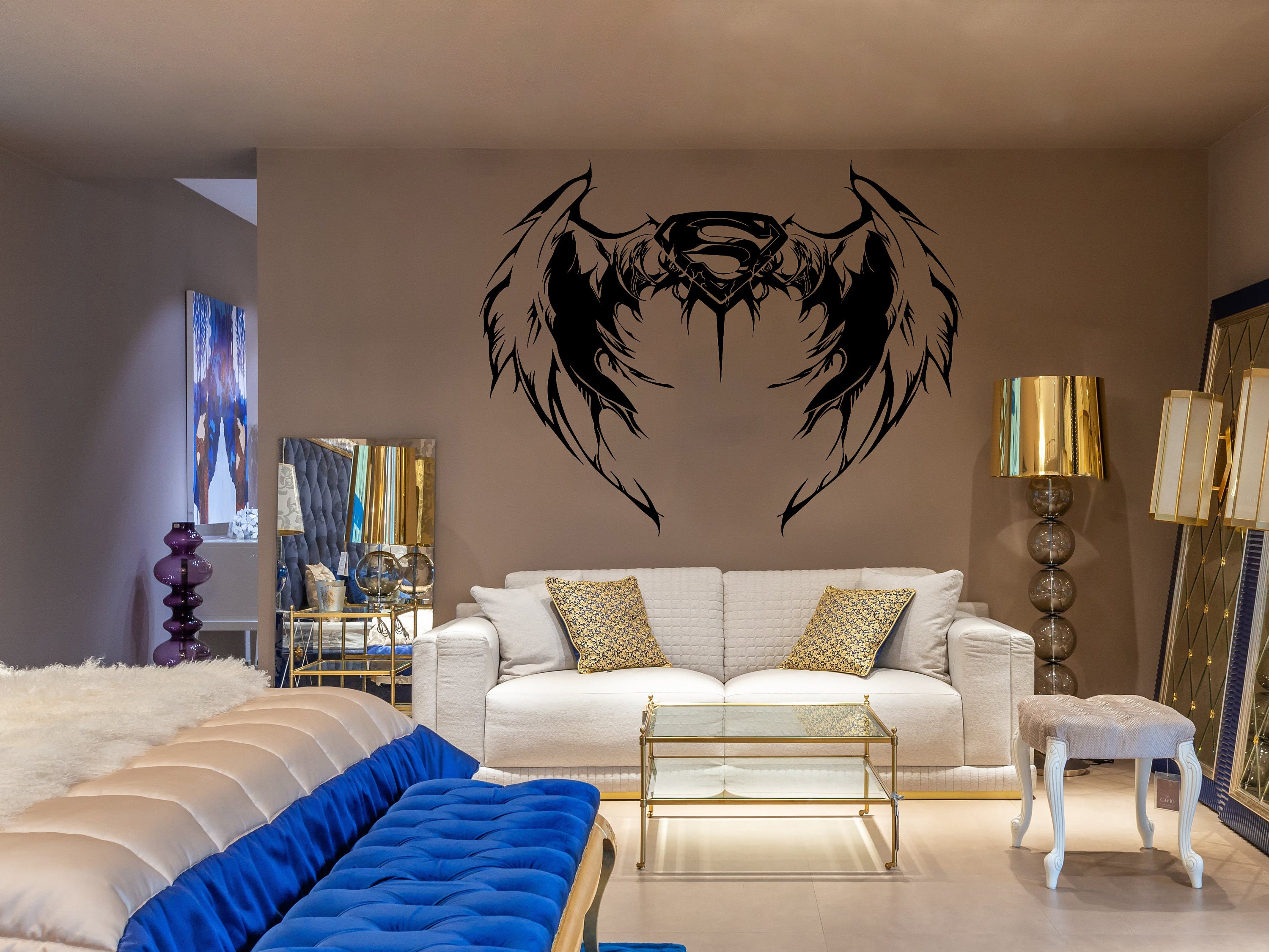 Superman Wings Decal Superman Decal Superman Sign Decal Superman ...