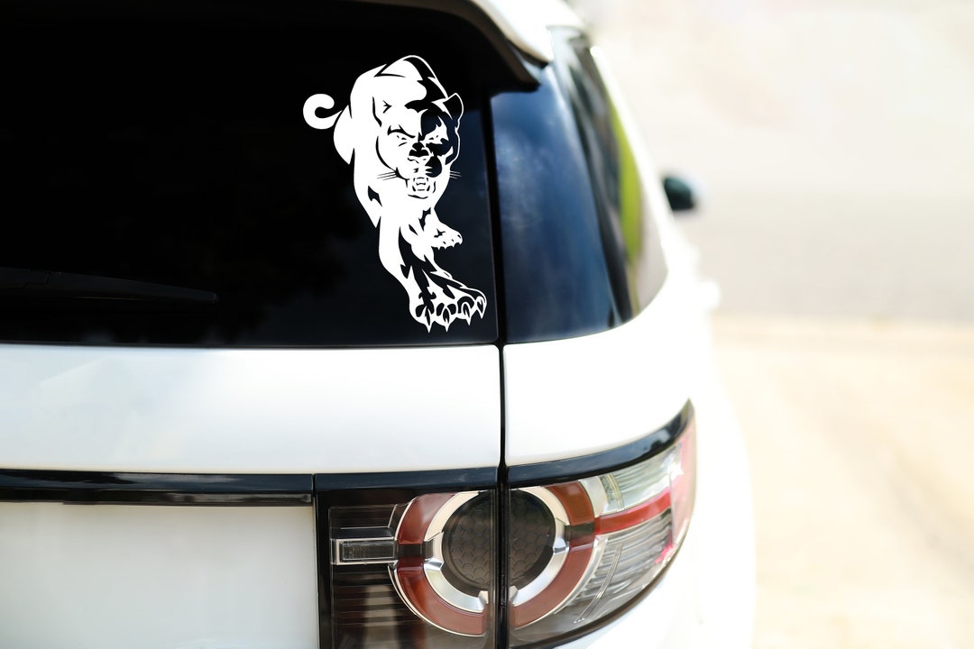 Puma Decal Black Puma Decal Wild Cat Decal Jaguar Decal Big Cheetah ...