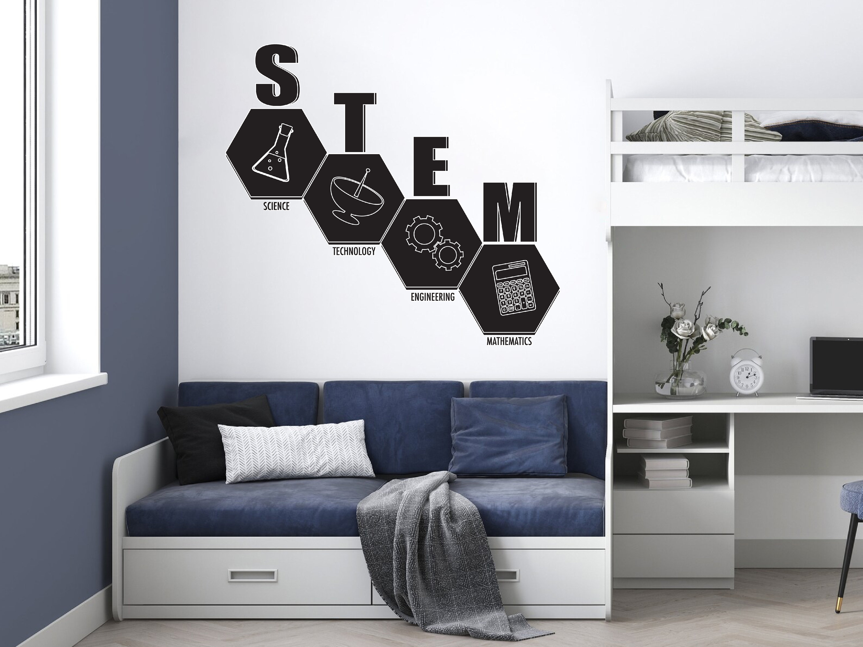 Stem Wall Decal Science Decal Technology Decal Engineering Decal Art ...