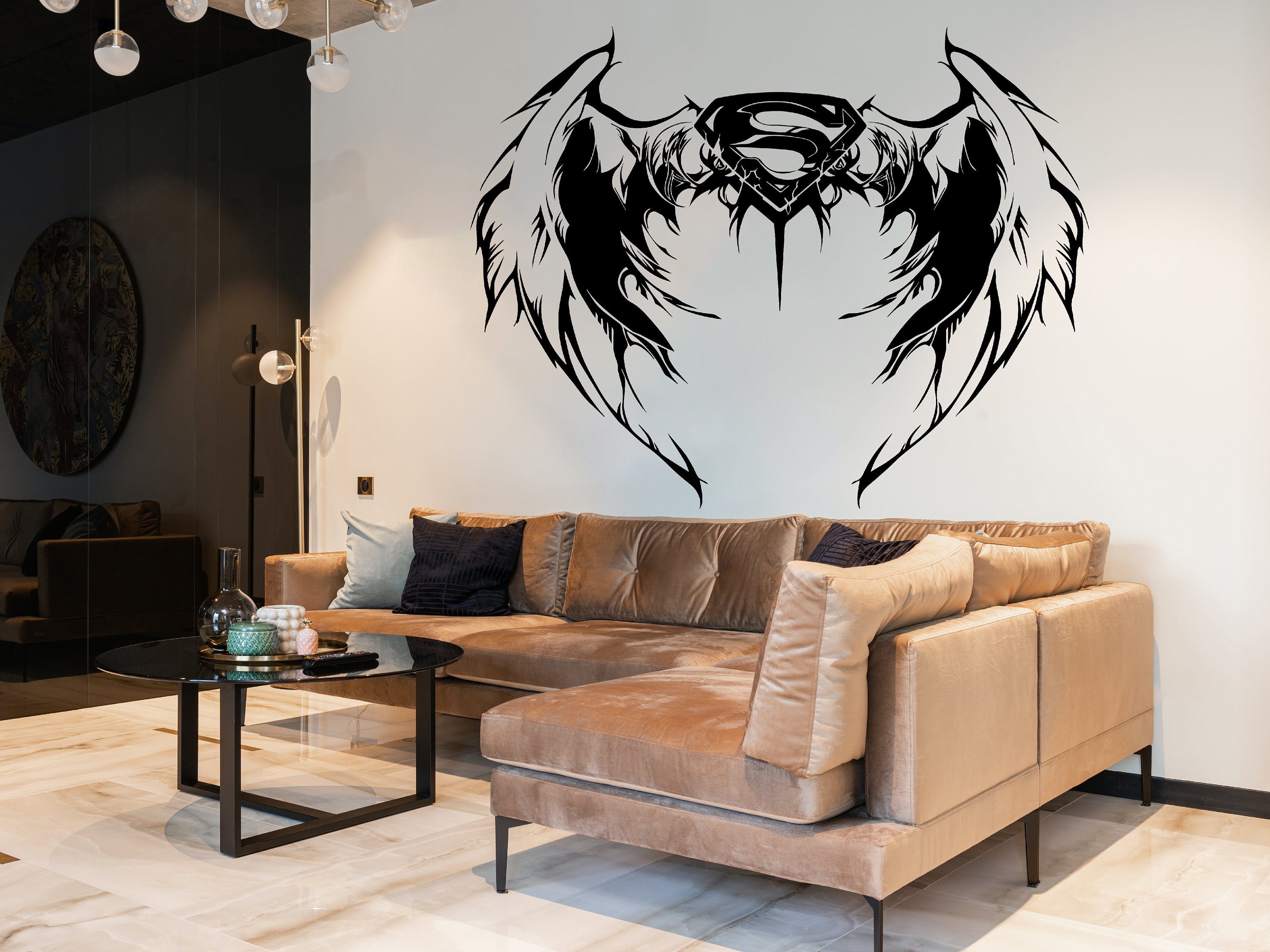 Superman Wings Decal Superman Decal Superman Sign Decal Superman ...