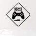 Gamer Zone Decal Game Decal Loading Decal Gamer Zone Wall Decal Gaming ...