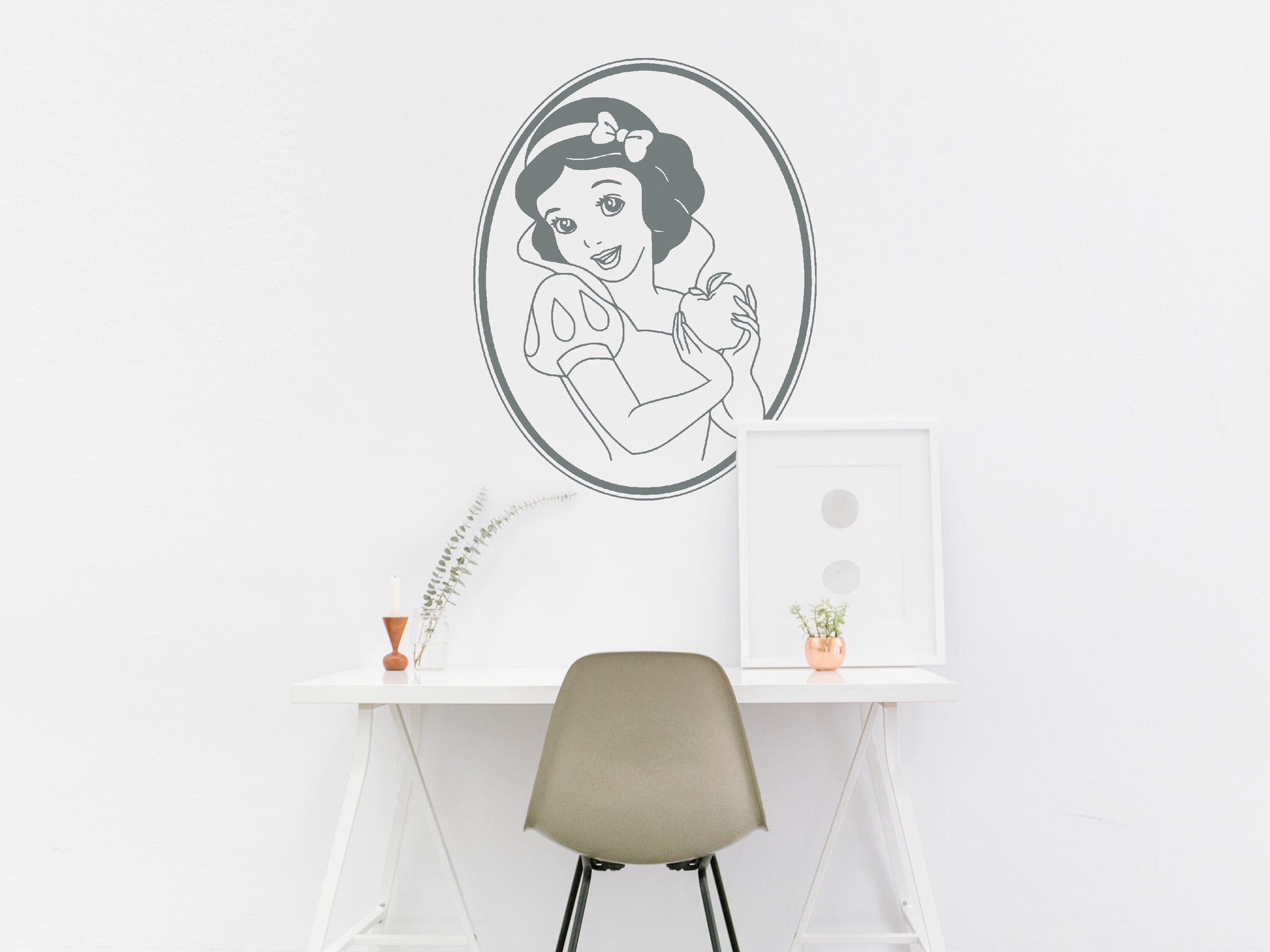 Snow White Decal Disney Snow White Decal Princess Decal Wall Princess ...