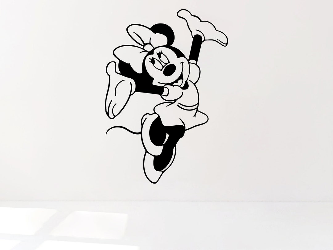 Minnie Mouse Decal Disney Nursery Decal Minnie Decal Disney Decal ...