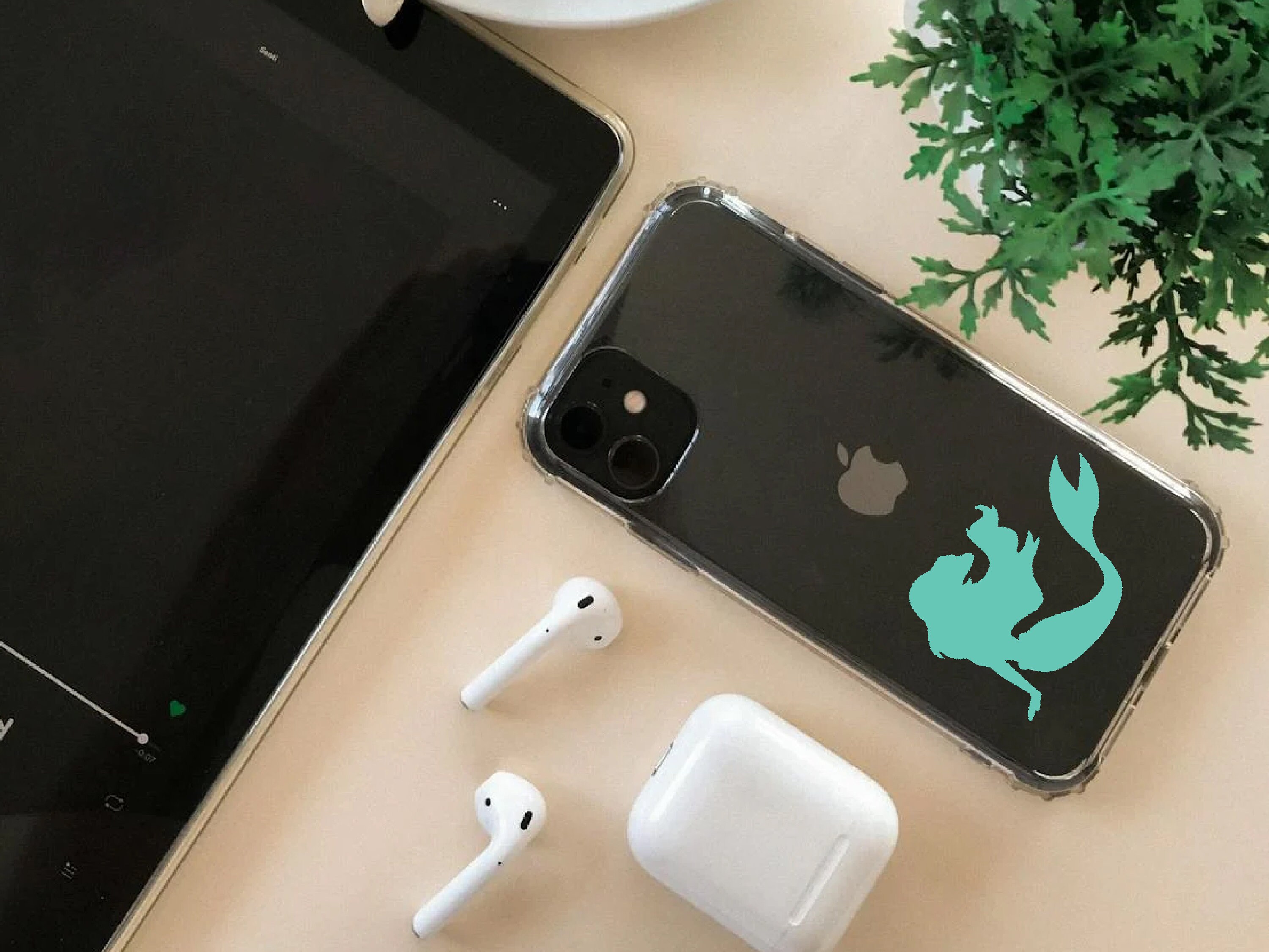 Ariel Silhouette Decal Princess Ariel Decal Ariel Car Decal Mermaid ...