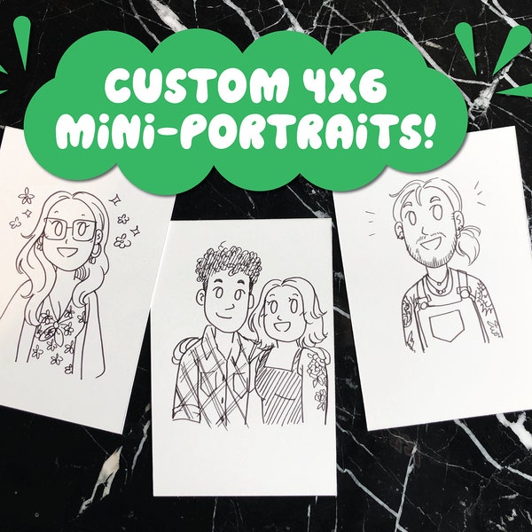 Custom Portrait - Etsy