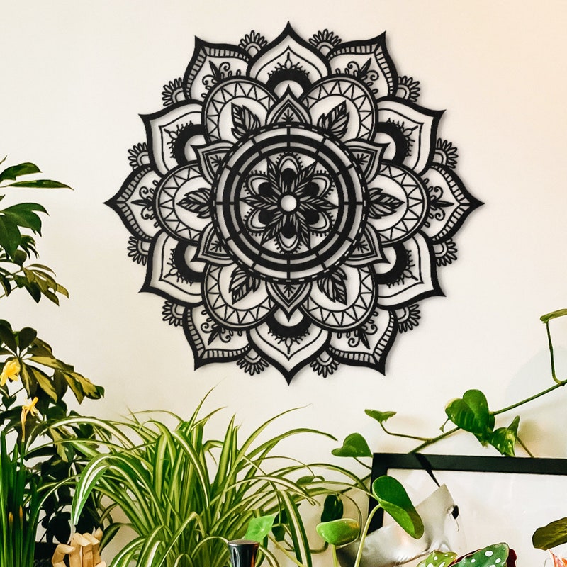 Mandala Wall Decor - Etsy