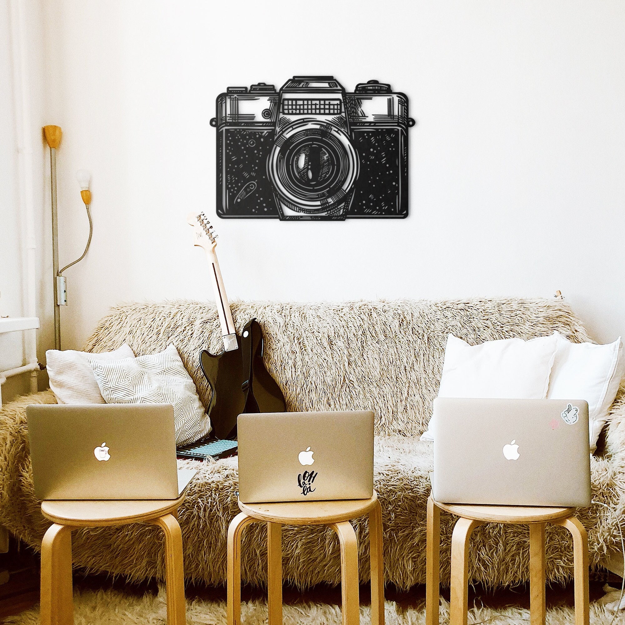 Camera Wall Art, Photographer Wall Art, Metal Wall Art, Metal Wall ...
