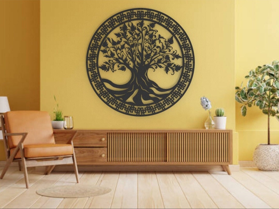Tree of Life Metal Wall Decor, Tree of Life Metal Wall Art, Tree of ...