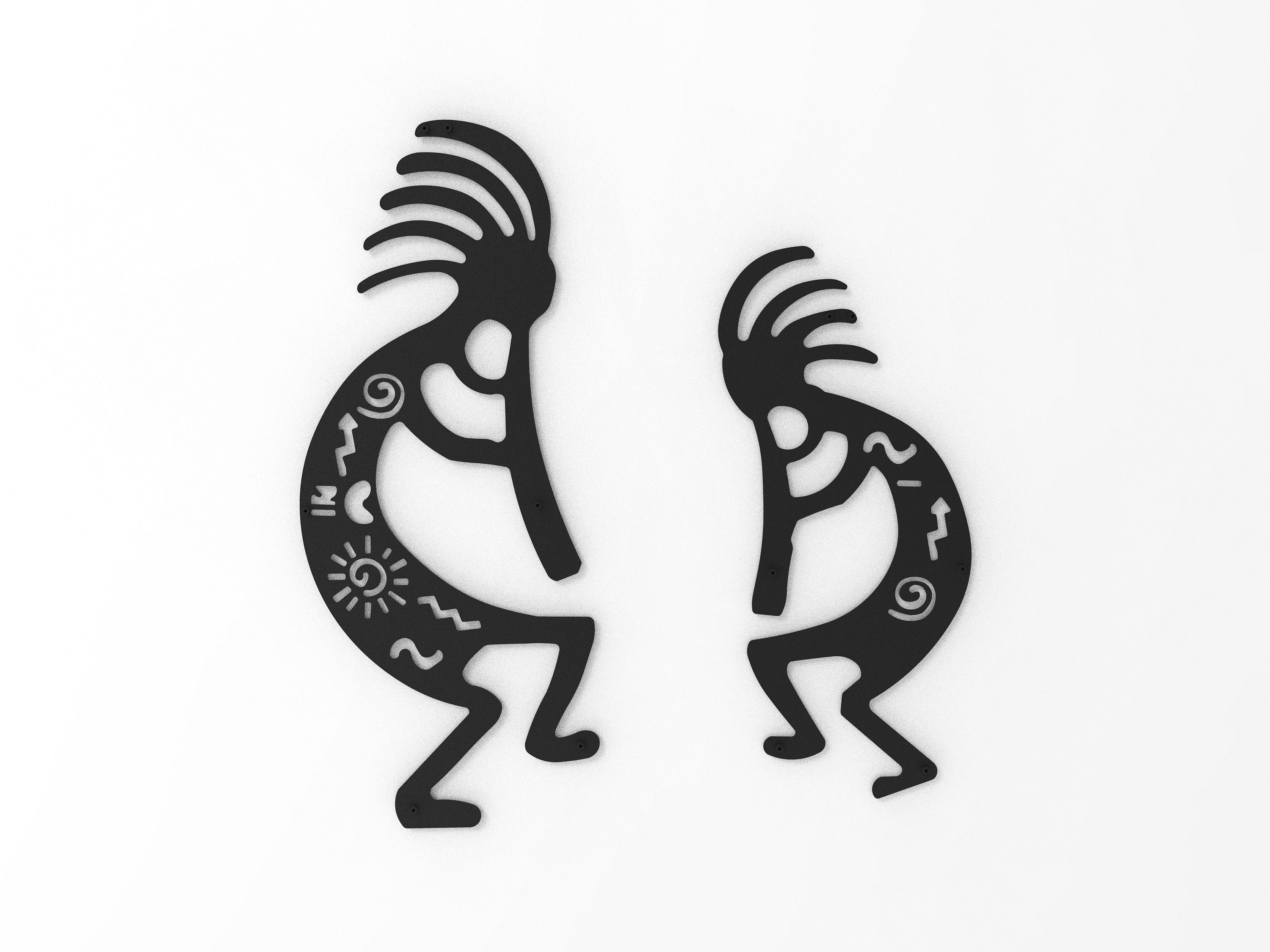 Kokopelli Metal Wall Art, Kokopelli Wall Decor, Large Metal Wall Art ...