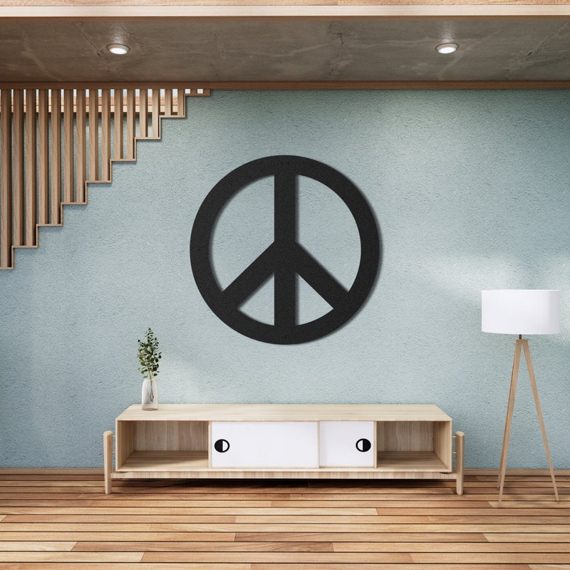 Peace Sign Wall Art - Etsy