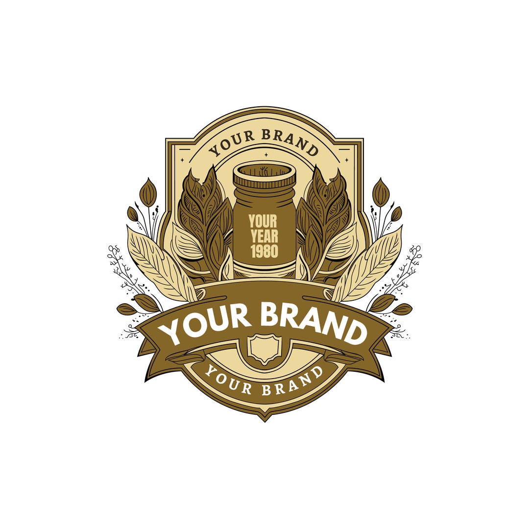 Beverage Logo Template | Drink Brand Design | Customizable Logo ...