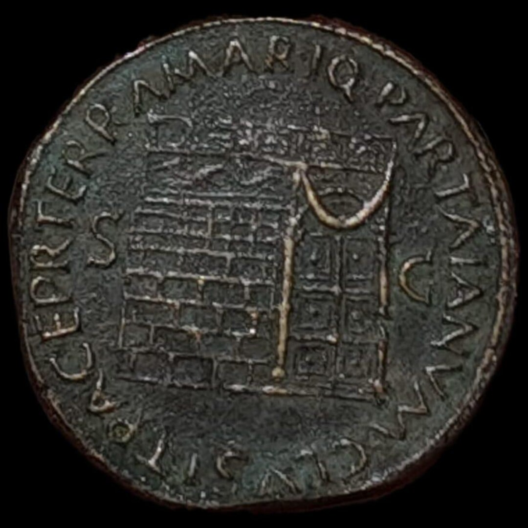 Reproduction Roman Coin Sestertius Nero - Temple of Janus Closed ...