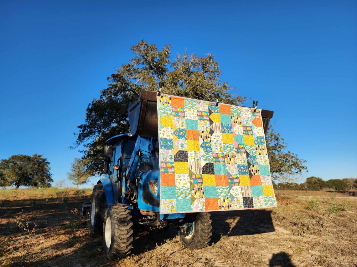 Adventure-inspired Quilt for Travel Lovers | RV, Sailing, and Bicycle ...