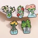 Science Flower Enamel Pins Accessories Sustainability Green Champions ...