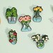 Science Flower Enamel Pins Accessories Sustainability Green Champions ...